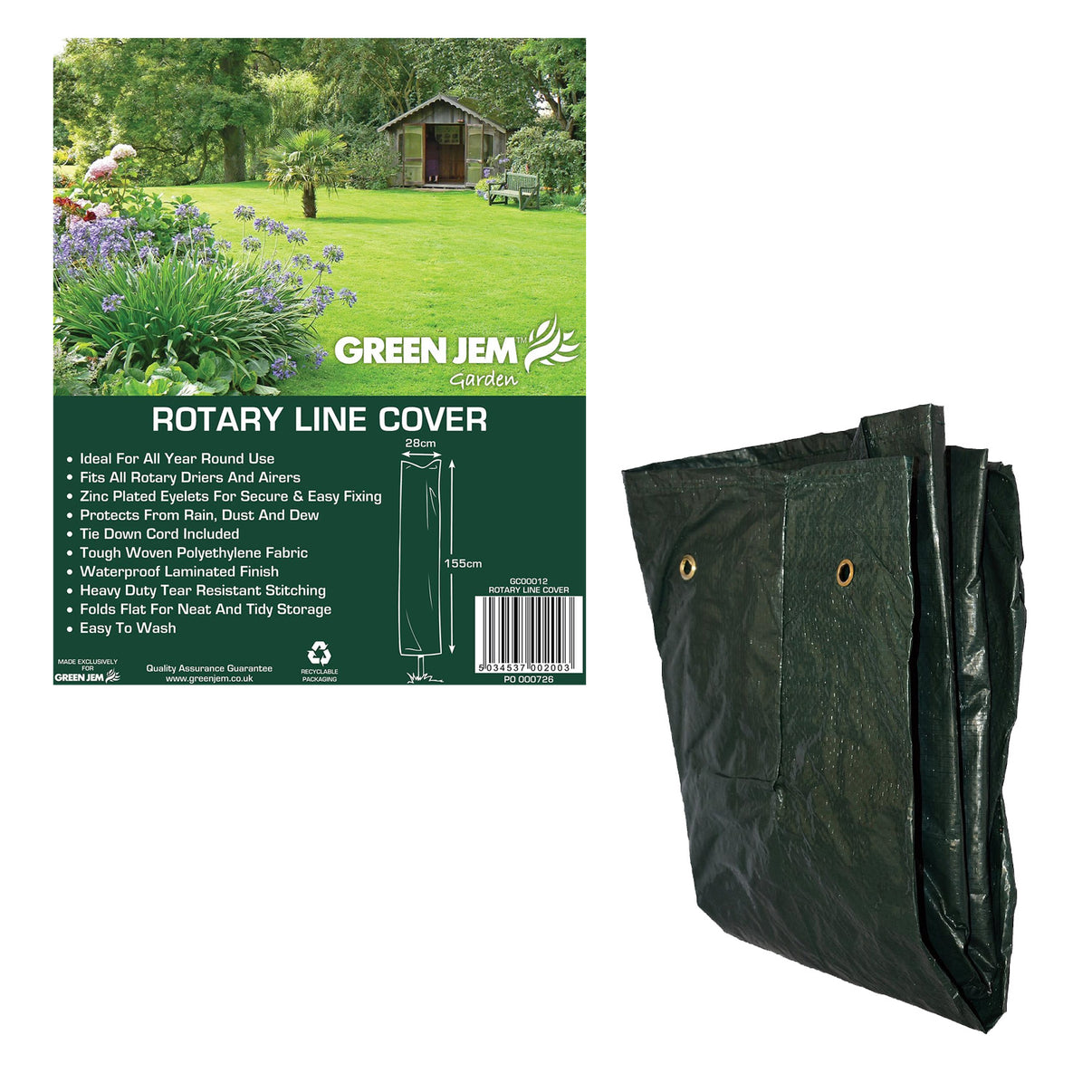 Rotary Washing Line Cover – Murpak Ltd