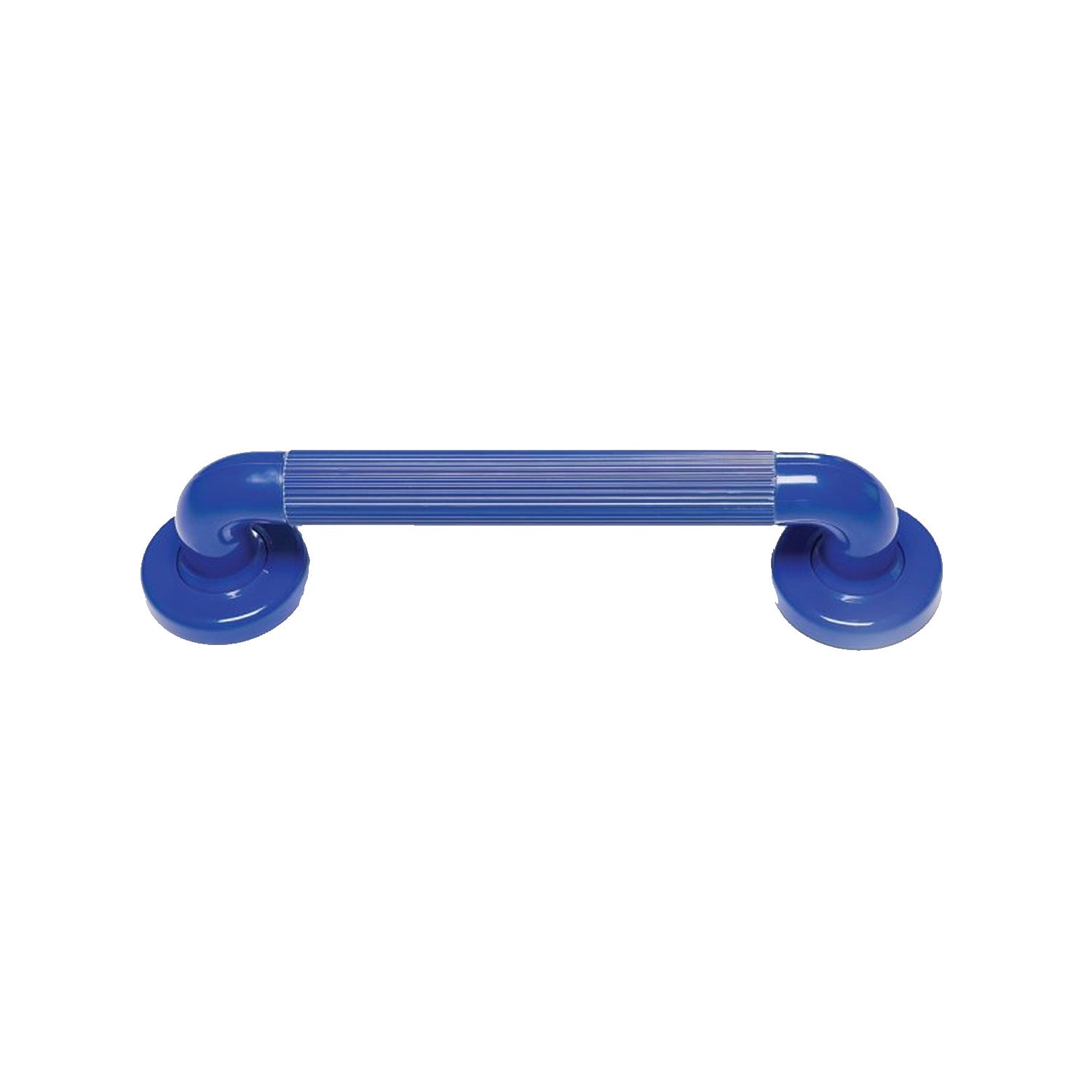 Blue Fluted Plastic Grab Rail (32mm Diameter Concealed Fixing) – Murpak Ltd